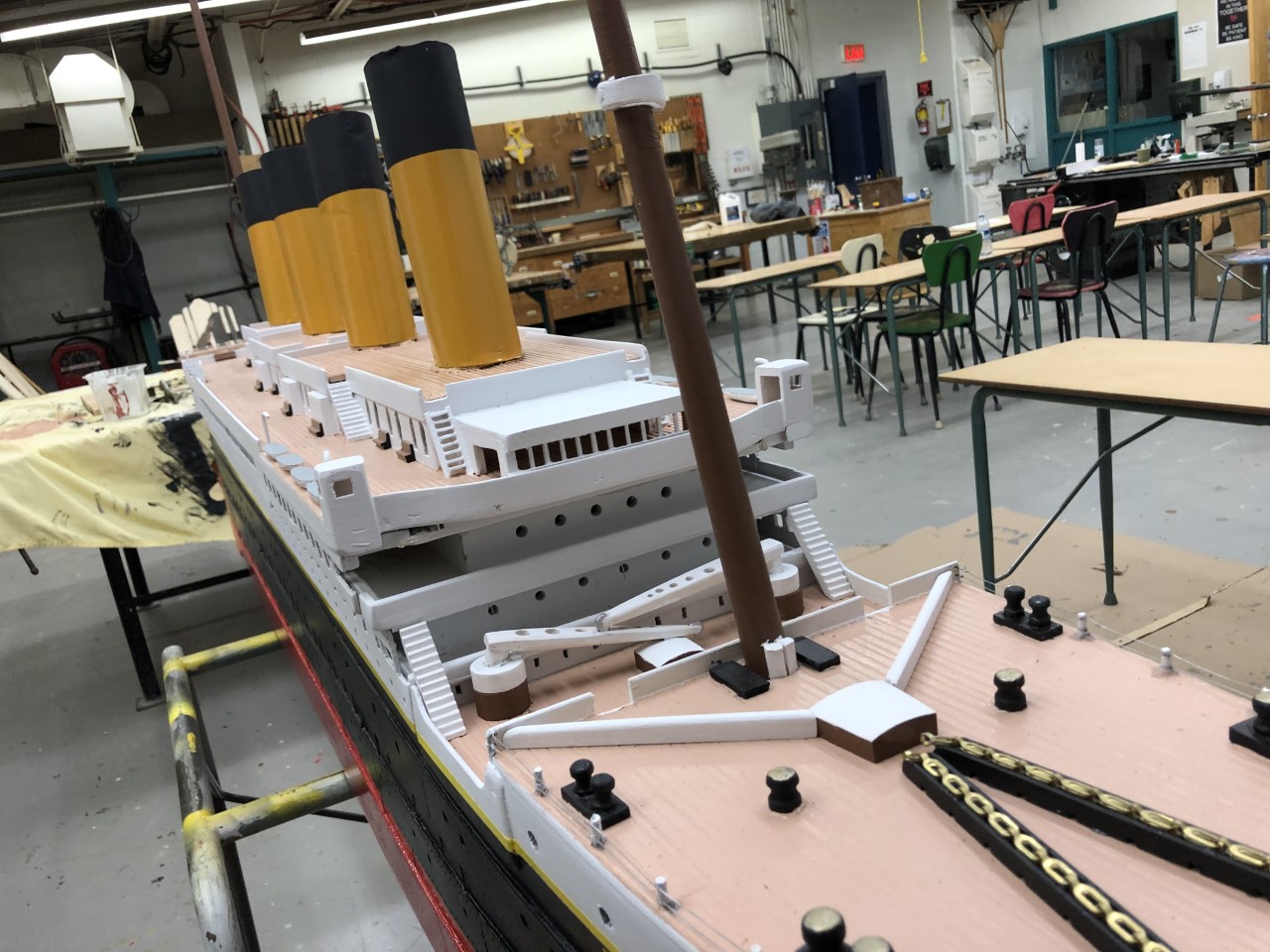 PHOTOS: Lucky Lake Students Complete Model Titanic - SwiftCurrentOnline ...