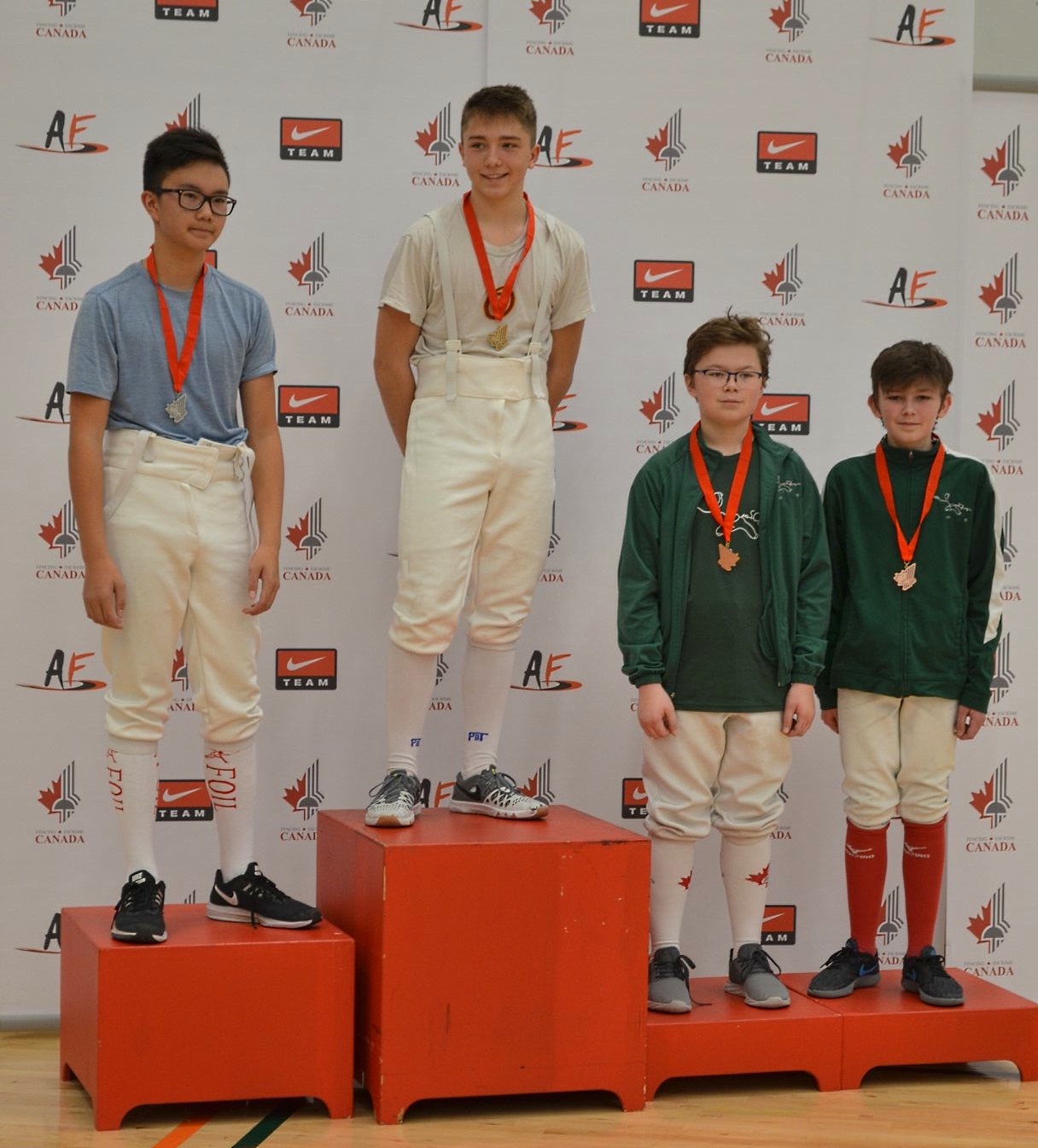 Trio of Bronze Medals for SC Fencing Club at Canada Cup West ...